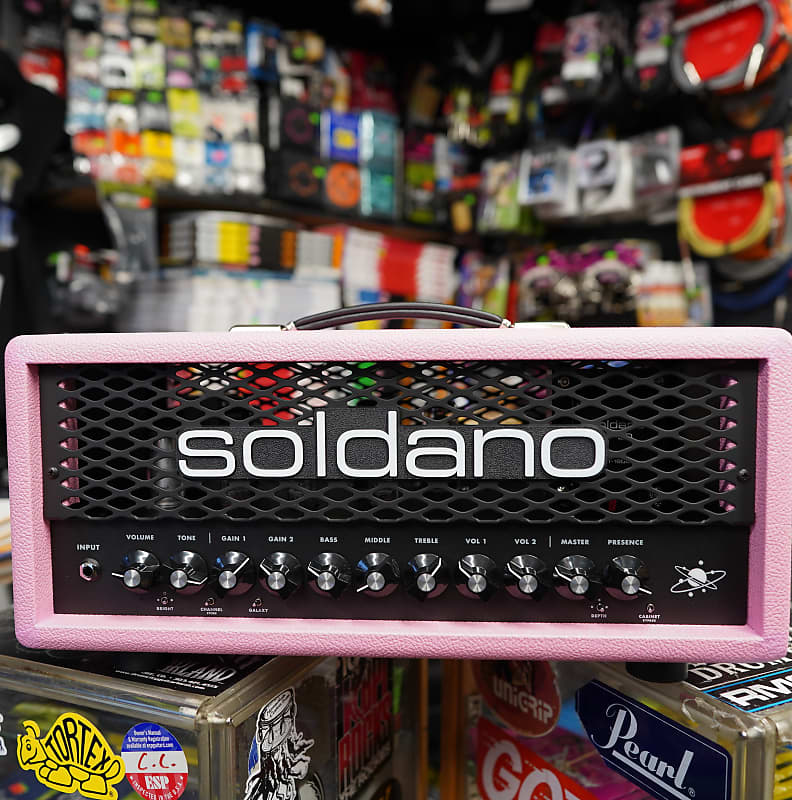 Soldano ASTRO-20 PINK TOLEX 20-Watt Tube Guitar Head - IR | Reverb