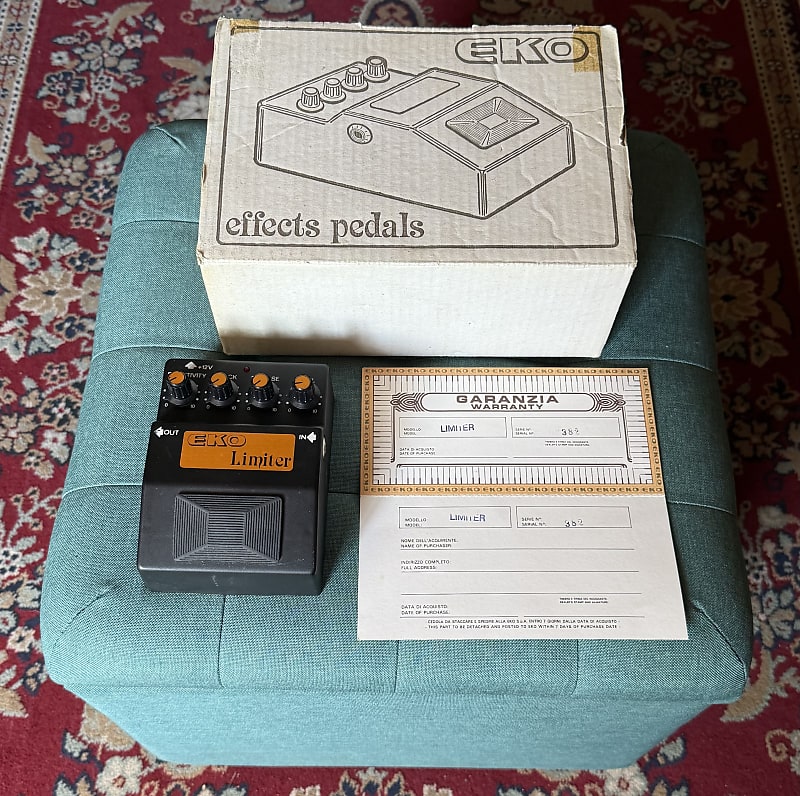 EKO ultra rare vintage Limiter Pedal/FX (serviced) 1979 | Reverb