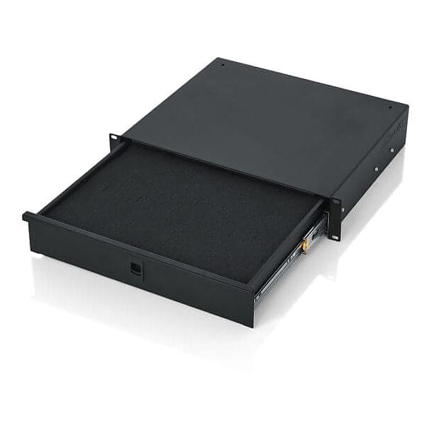Gator Rackworks 2U Lockable Drawer with Diced Foam Interior - | Reverb