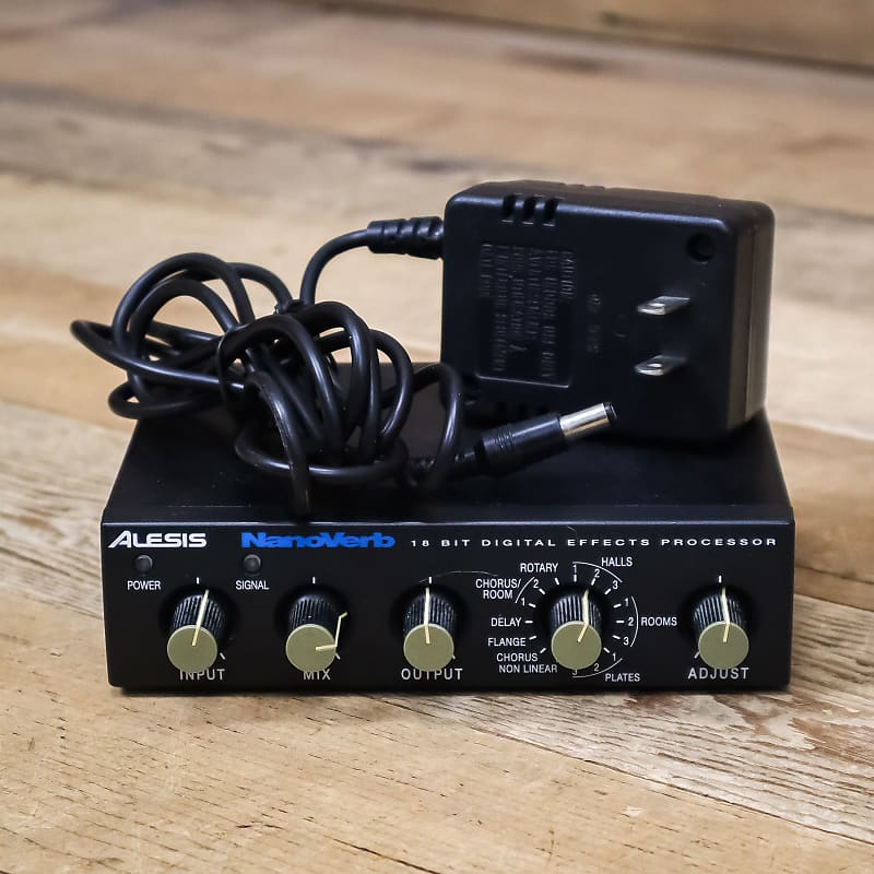 Alesis Nanoverb Reverb Effects Processor Nano-Verb 16-Bit | Reverb