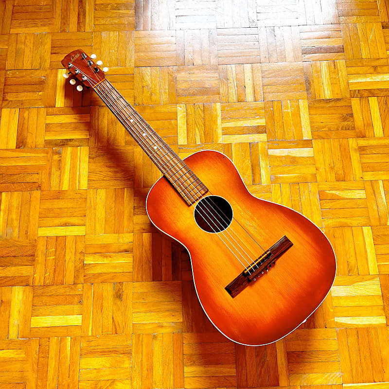 Herman Carlson Levin Model 124 rare & vintage gorgeous parlor | Reverb