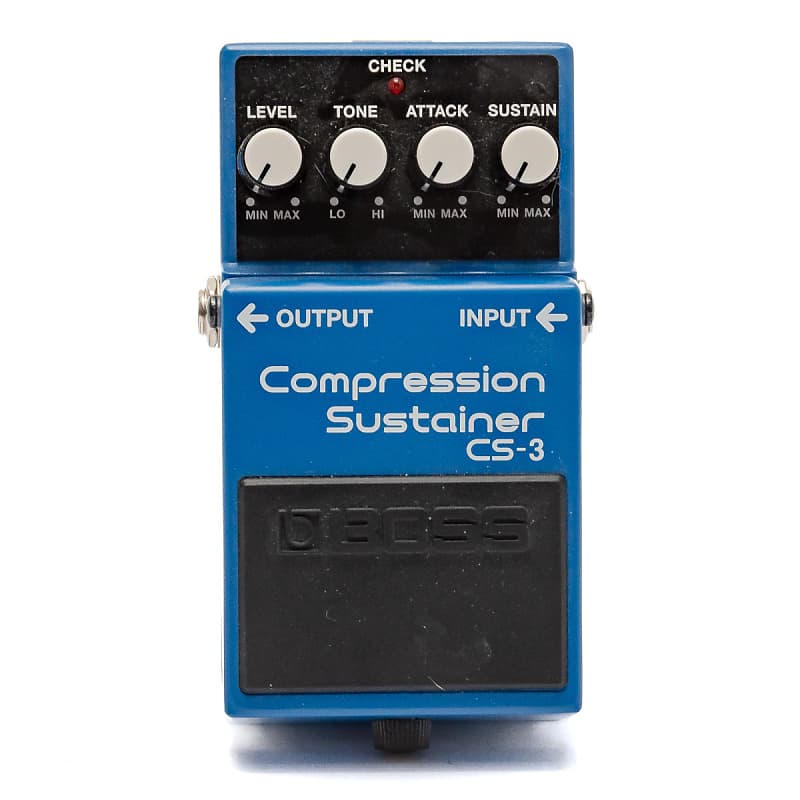 Boss - CS3 - Guitar Compressor/Sustainer Effects Pedal - | Reverb