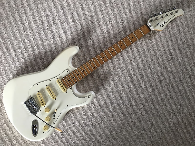 Cort Electric Guitar Strat copy Fender Stratocaster Copy | Reverb