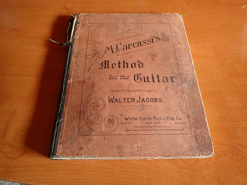 M. Carcassi's Method for the guitar 1884 antique with January | Reverb
