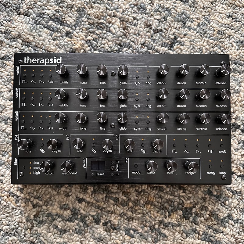 Twisted Electrons TherapSid MKII *with 8580 SID chip pair!!* | Reverb