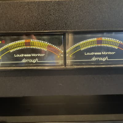 Dorrough 12-D Digital Loudness Meter Rack Mounted - Black | Reverb