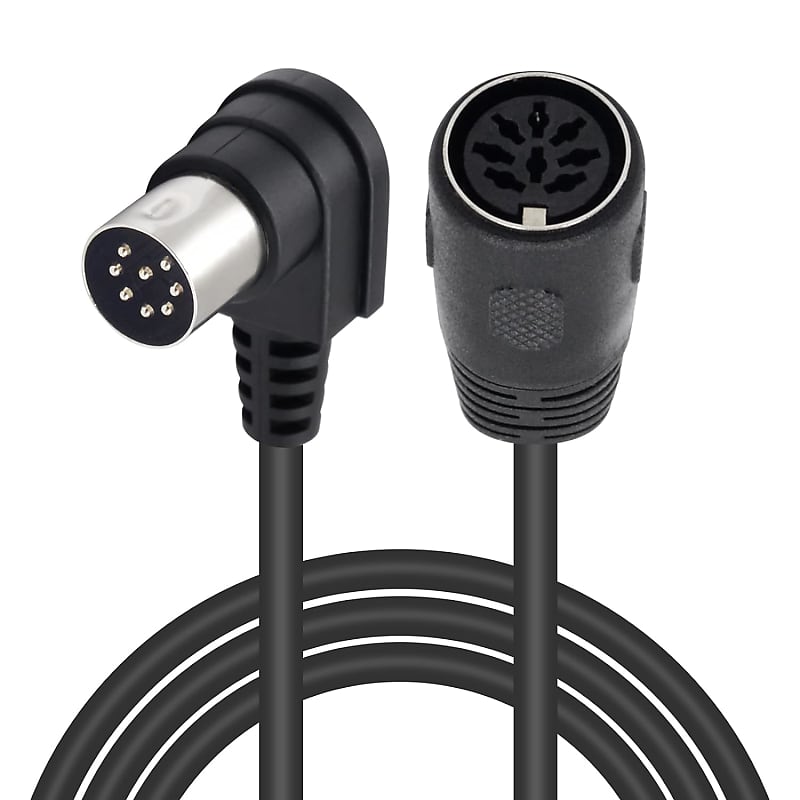 8 Pin Din Extension Cable 5Ft, Midi Male To Female Extension | Reverb