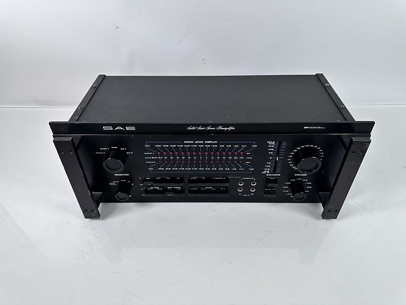 Vintage SAE 2100L Solid State Stereo Preamplifier Preamp | Reverb