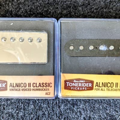 Tonerider Alnico II Classics & Blues - Nickel, Black (SET for | Reverb
