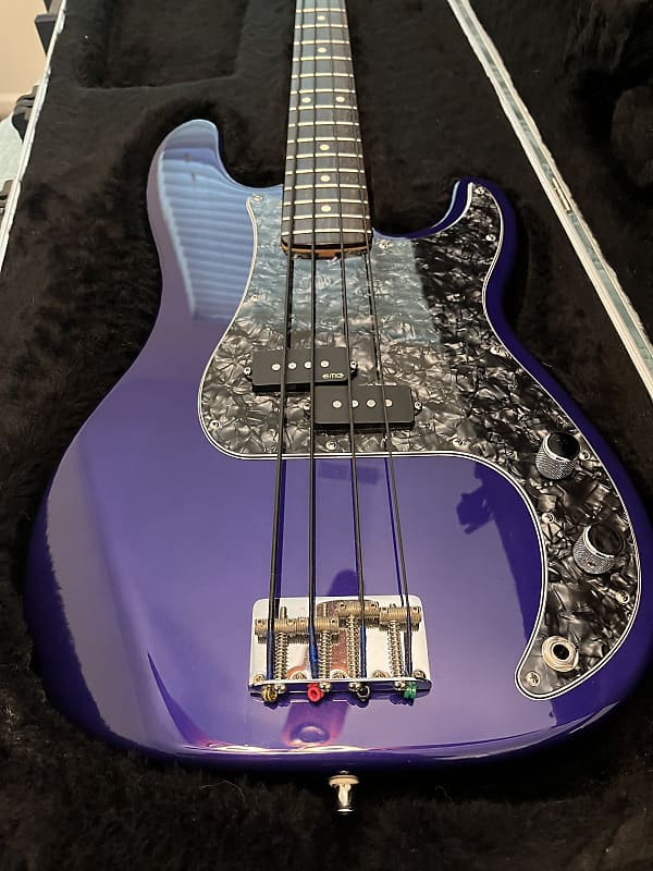 Fender 1995 Fender Precision Special Midnight Blue w/EMG | Reverb