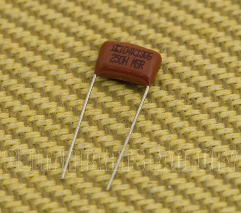 002-1022-001 Cap for Fender 104K 250H Capacitor, PFF RDL .1uF | Reverb