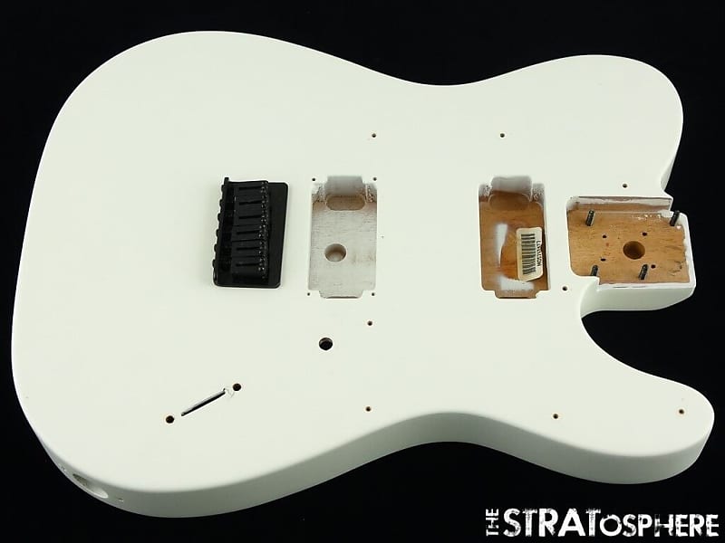 Fender Jim Root Telecaster Tele BODY +HARDWARE Flat White | Reverb