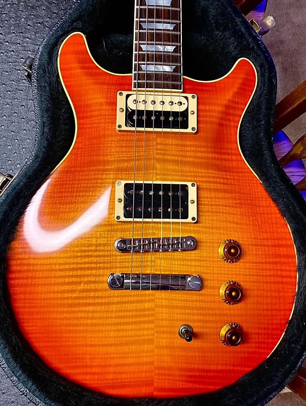 HAMER USA STUDIO CUSTOM BOUND AND CROWNED CHECKERBOARD | Reverb