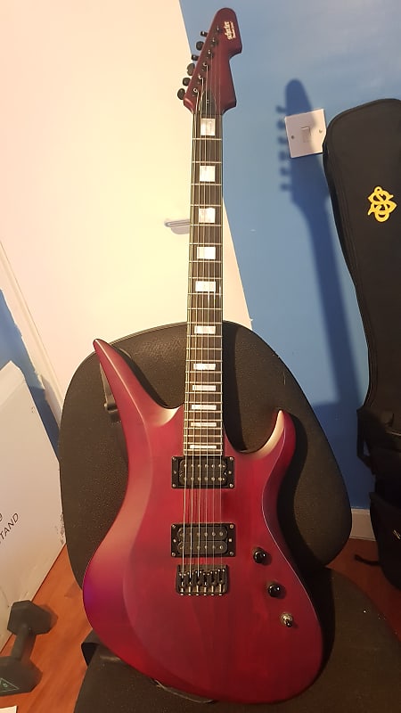 Schecter A-6 Avenger Vampyre Red 2014 Satin Red | Reverb UK