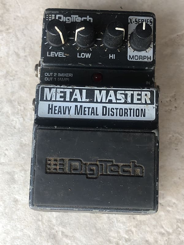 ORIGINAL DigiTech METAL MASTER HEAVY METAL DISTORTION X | Reverb