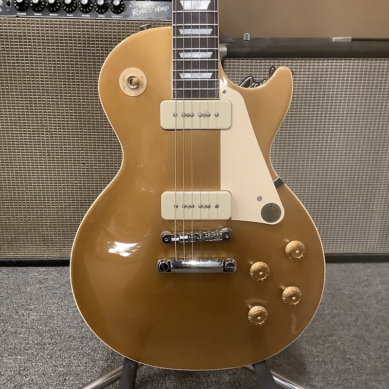 2022 Gibson Les Paul Standard '50s P90 Gold Top | Reverb