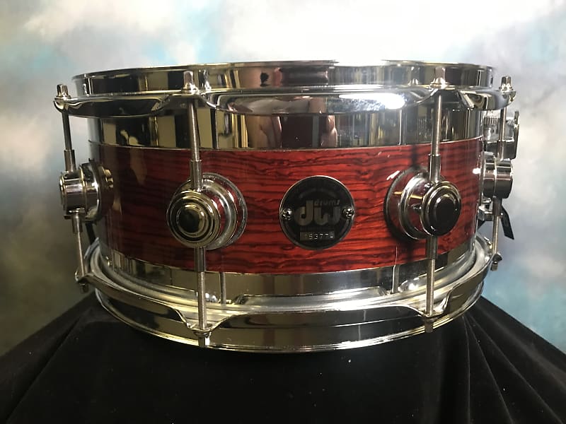 DW 13x6 Collectors Series Exotic Lacquer Edge Snare Drum | Reverb