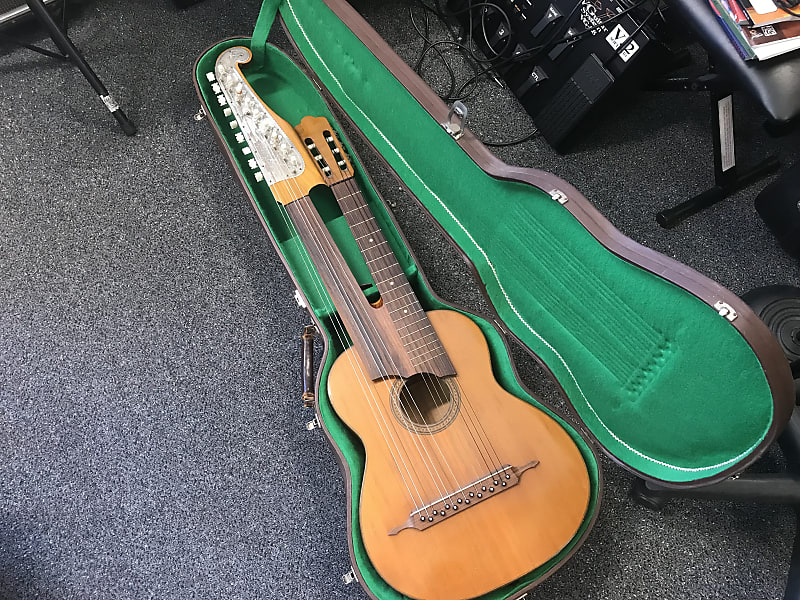 Hubert Heerbeck 15 string Harp Guitar in excellent condition | Reverb
