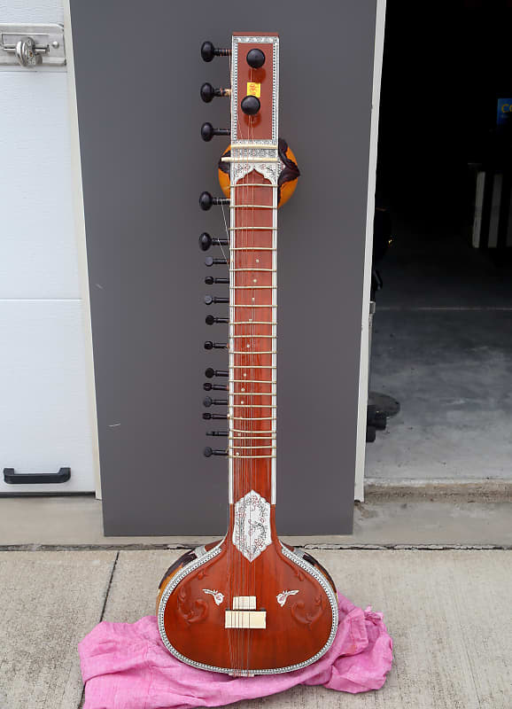 Sitar - made in India, with hard case | Reverb