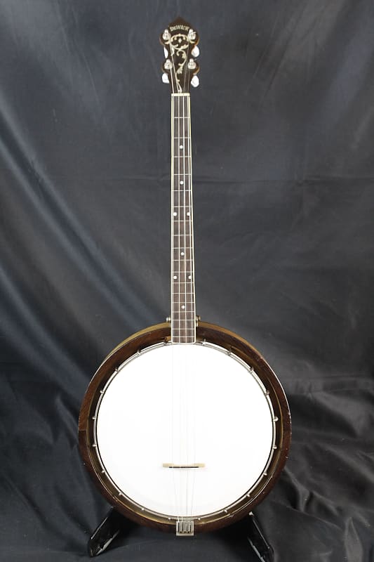 DeWick "Ideal" Tenor Banjo c1920 Very Rare! w/OHSC | Reverb