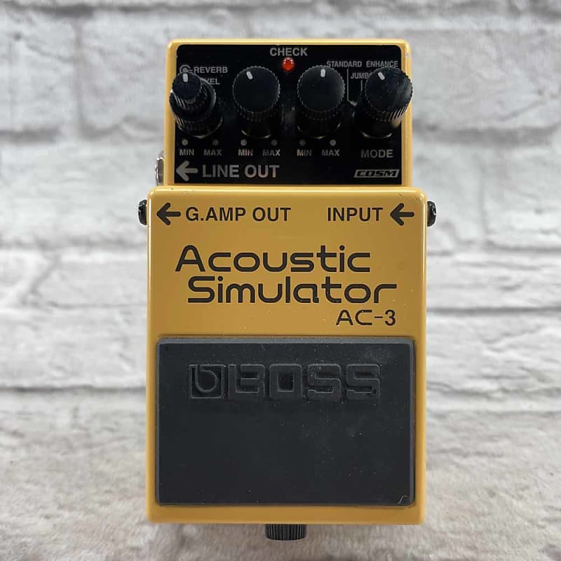 Used: Boss AC-3 Acoustic Simulator | Reverb
