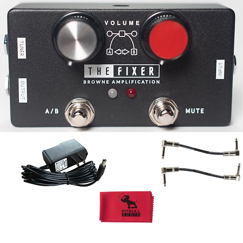 Browne Amplification The Fixer Dual Boost / Buffer Pedal w/ | Reverb