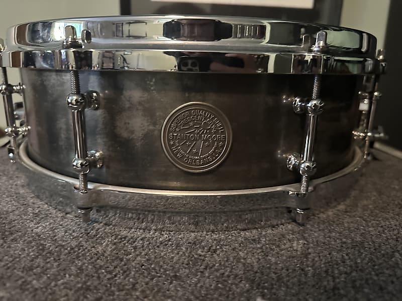 Stanton Moore/Dunnett Drums Carbon Steel 4” x 14” snare | Reverb
