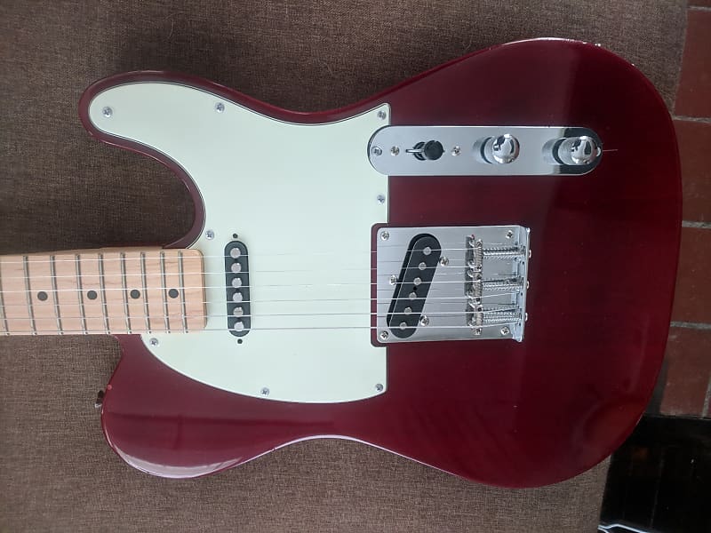 Fender Custom Candy Cherry Red Telecaster | Reverb