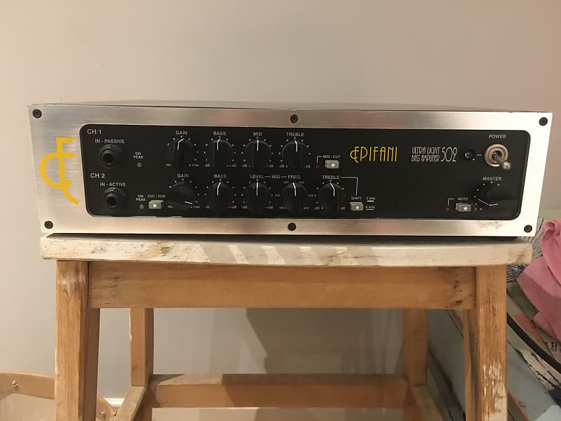 bass amp head Epifani UL-502 (2001) | Reverb