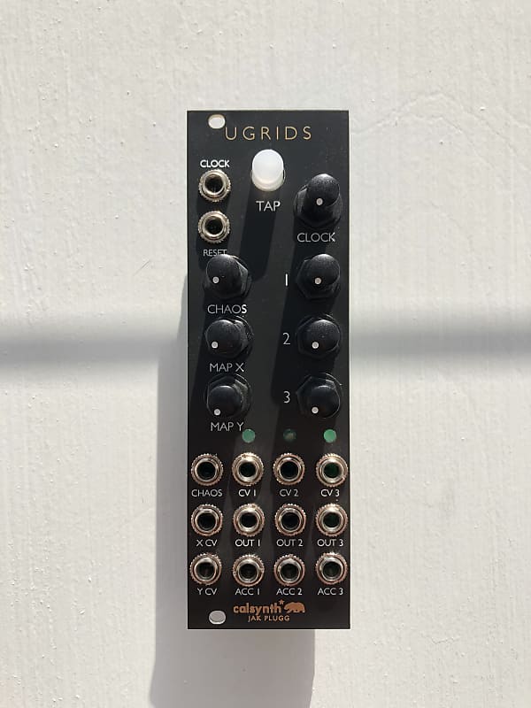 CalSynth uGrids (micro Mutable Grids) Black and Gold | Reverb