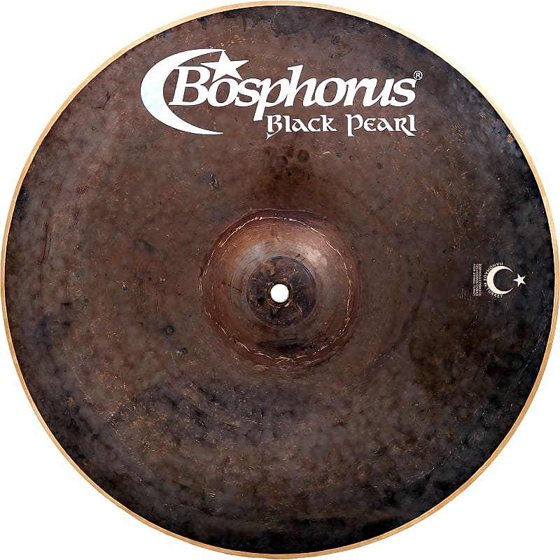 Bosphorus 28" Black Pearl Series Extra Heavy Ride Cymbal | Reverb