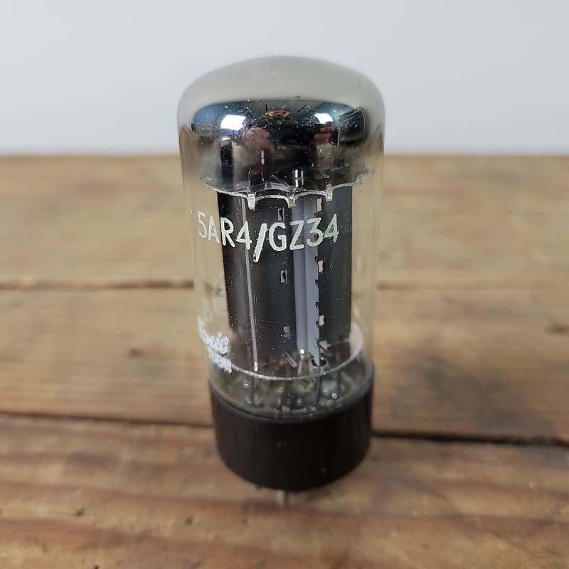 GE Mullard 5AR4/GZ34 Rectifier Tube With Box | Reverb