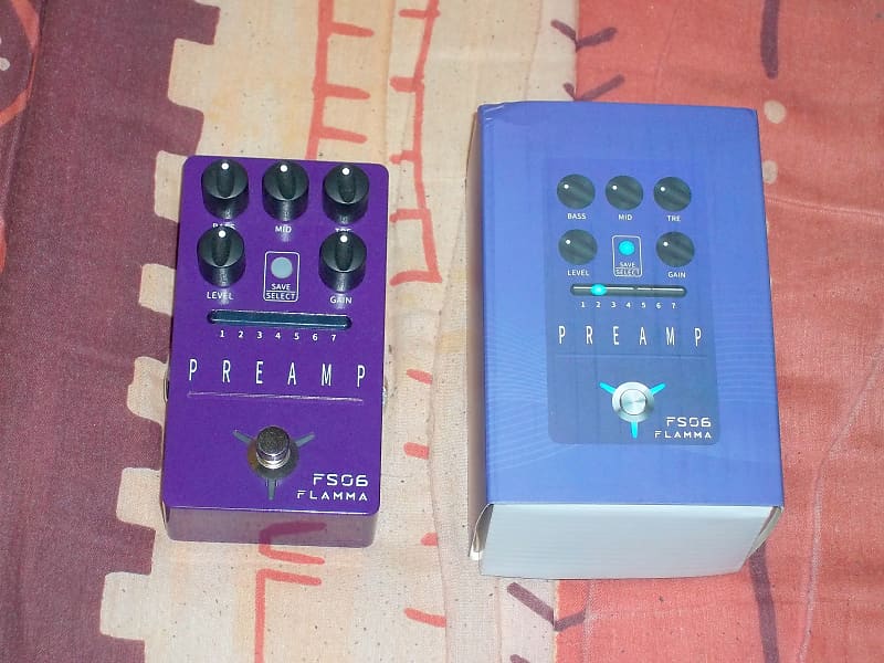 Flamma FS06 DIGITAL PREAMP WITH 7 DIFFERENT PREAMP | Reverb Canada