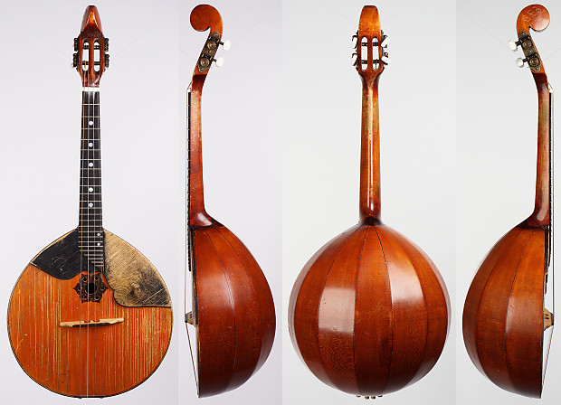 1966 Russian Domra, 4-String Mandolin, Beautiful Sound, Maple | Reverb