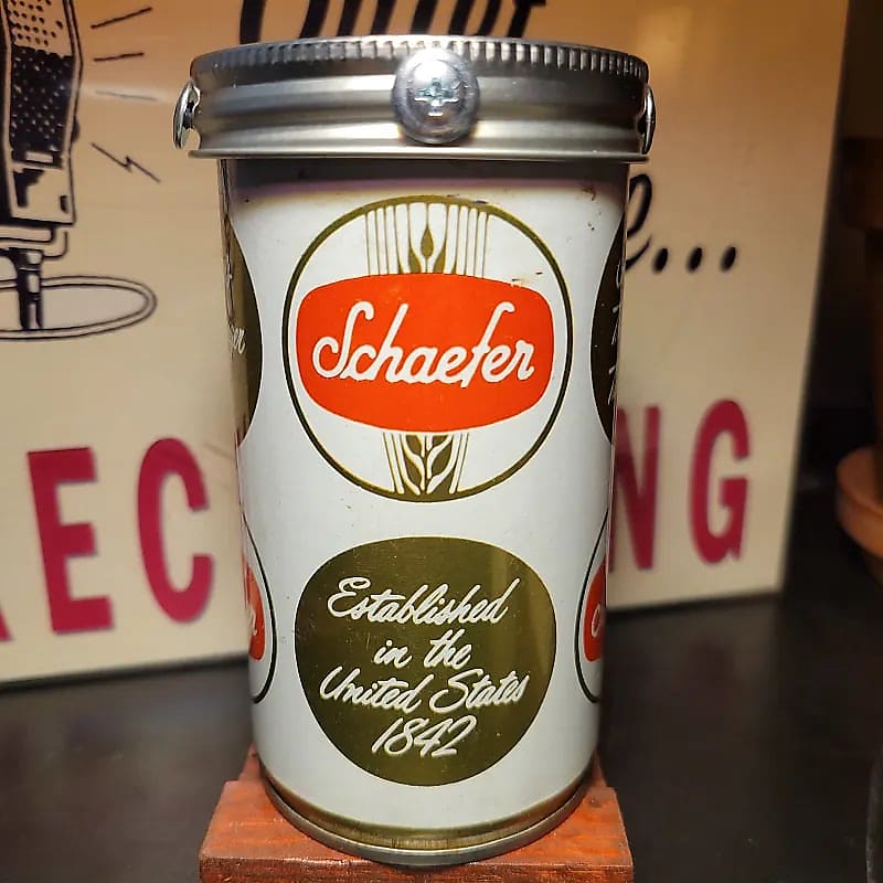 Lo Fi Beer Can Microphone - New York City, Schaefer | Reverb Australia