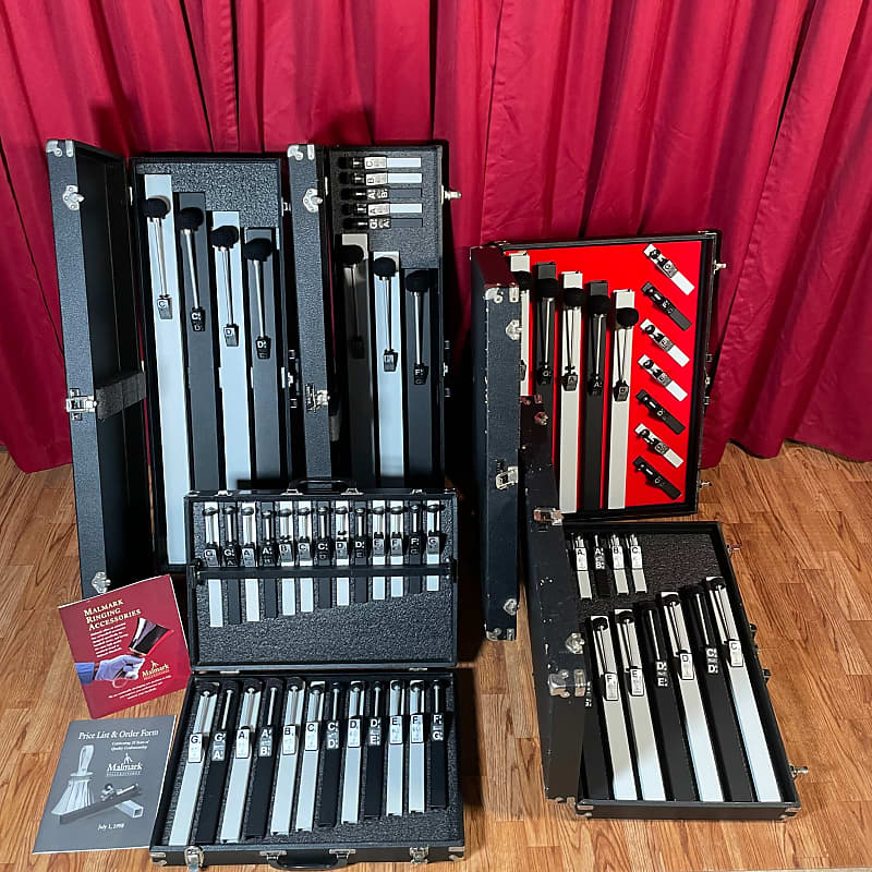 1990s Malmark 61 Note Choirchime Set C3-C8 Hand Chime | Reverb