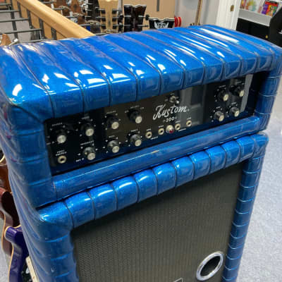 Kustom K200-b2 Blue Head and Cabinet Amp | Reverb