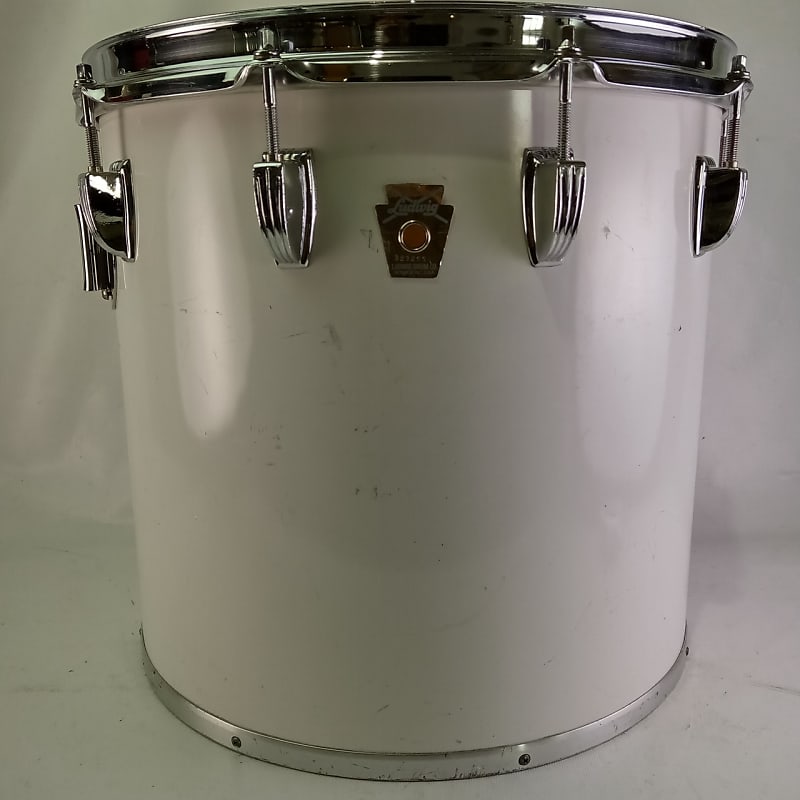 *Ludwig 13x14" Concert/Tenor Tom Drum White Cortex Wrap | Reverb