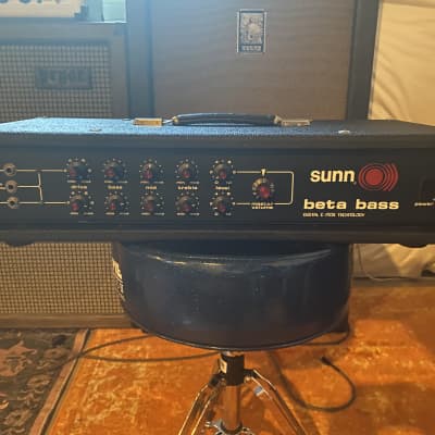 Sunn Sunn 200S Bass Amp 1968 Black | Reverb