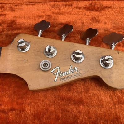 Fender Precision Bass Neck 1968 with original tuners | Reverb