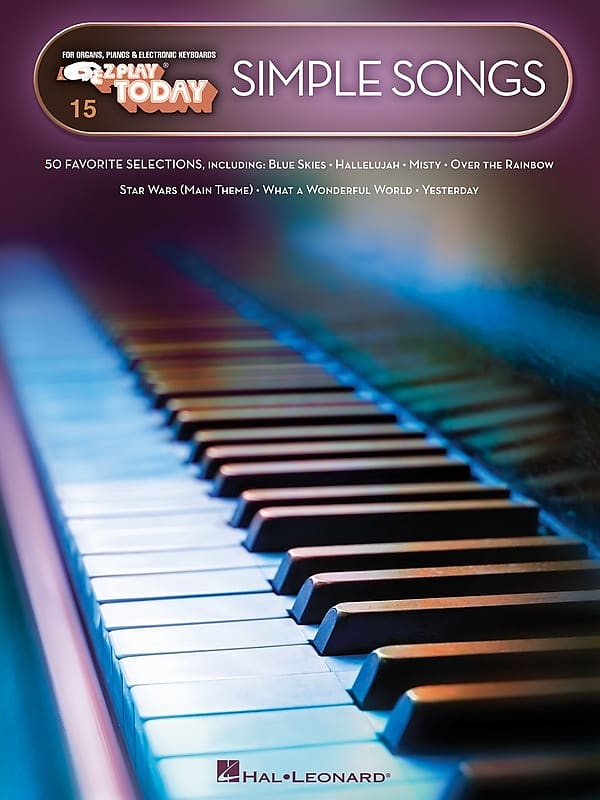 Simple Songs EZ Play 15 (Softcover Book) | Reverb
