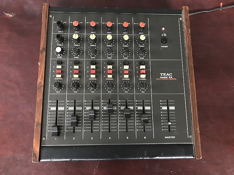 Vintage Teac Model 2A analog mixer | Reverb