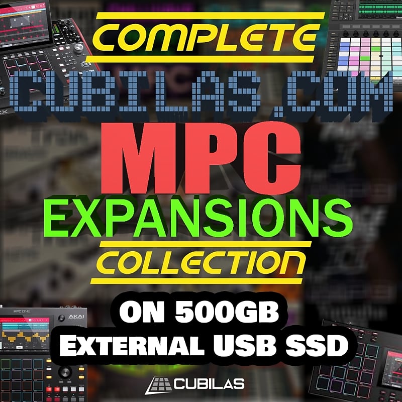 170 Custom MPC Expansions on 500GB Portable SSD | Reverb