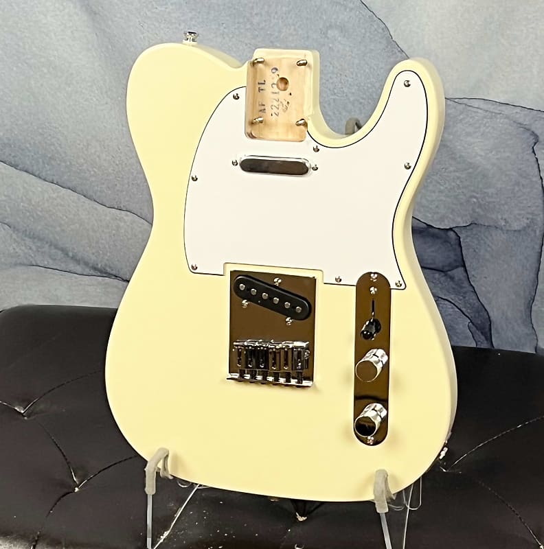 Squier Loaded Telecaster Body Olympic White | Reverb