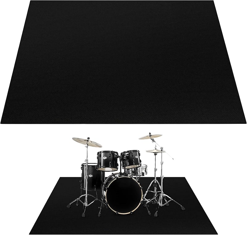 Drum Rug, Drum Mat, 3.9Ft x 5.2Ft Electrical Drum Carpet | Reverb