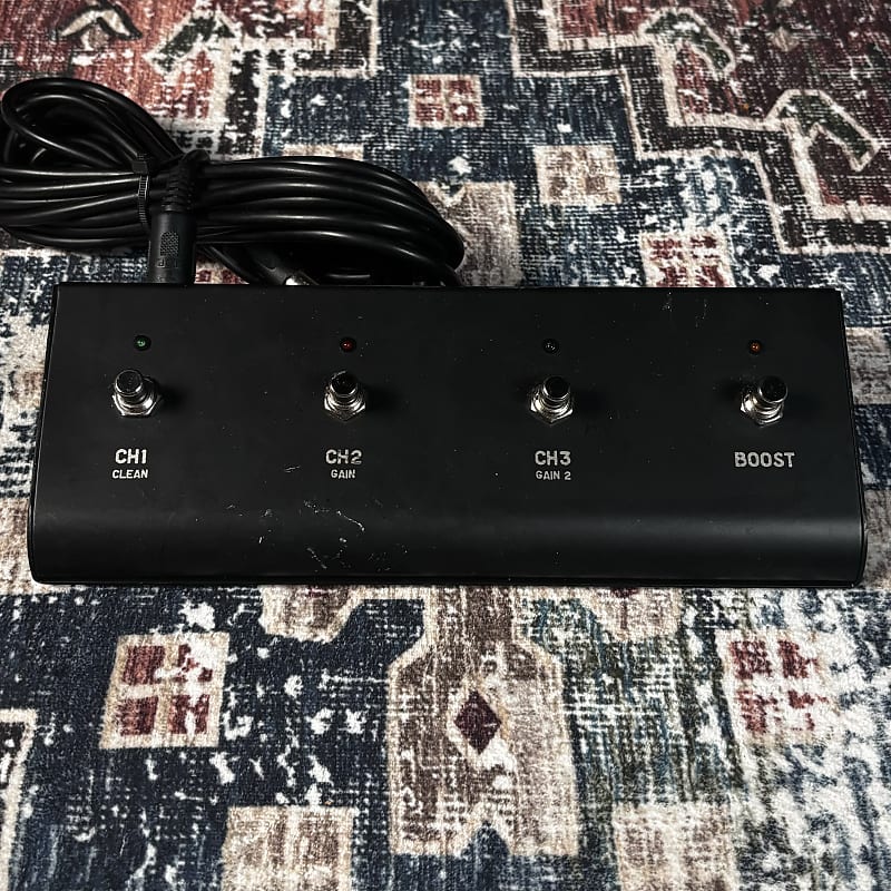 Randall RF4 4 Button Footswitch W/ 6 Pin Din Cable For | Reverb