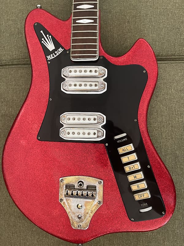 Welson Kinton 1960 Sparkle red | Reverb