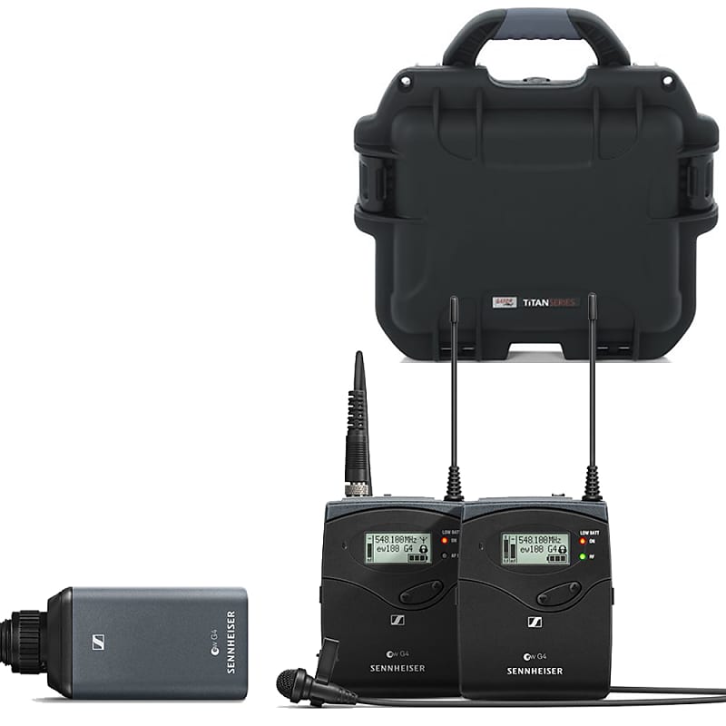 Sennheiser EW 100 ENG G4 Wireless Mic Combo System; Band G | Reverb