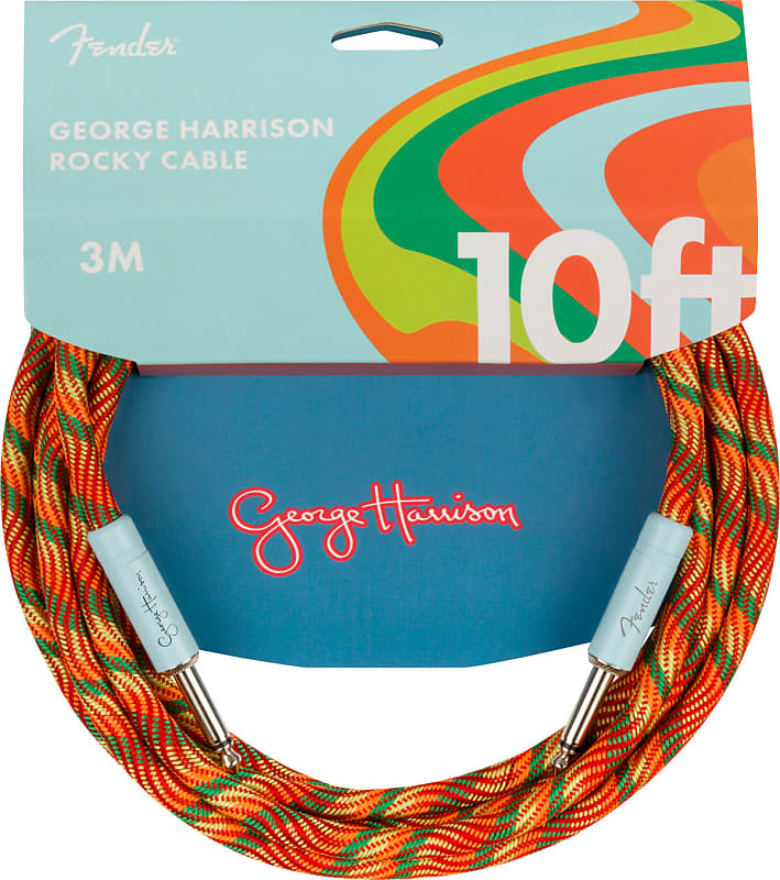 Fender George Harrison Rocky 10 ft. Instrument Cable | Reverb