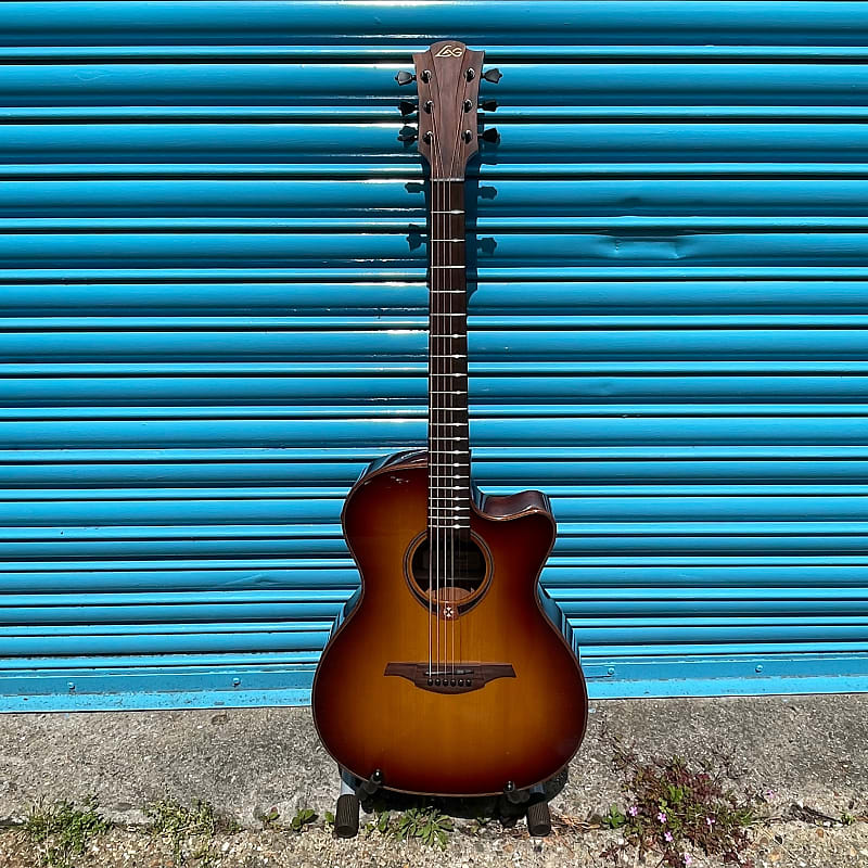 Lag T118 ASCE Slim Body Electro Acoustic Guitar Inc. | Reverb UK